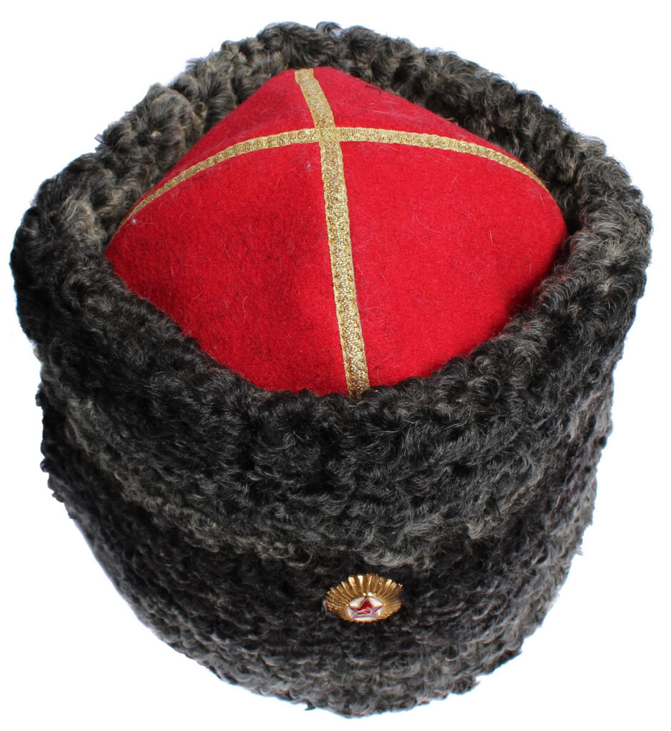Soviet Army Astrakhan Hat PAPAKHA for USSR Generals – soviet-surplus.com