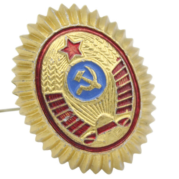 Soviet POLICE Officer COCKADE hat insignia – soviet-surplus.com