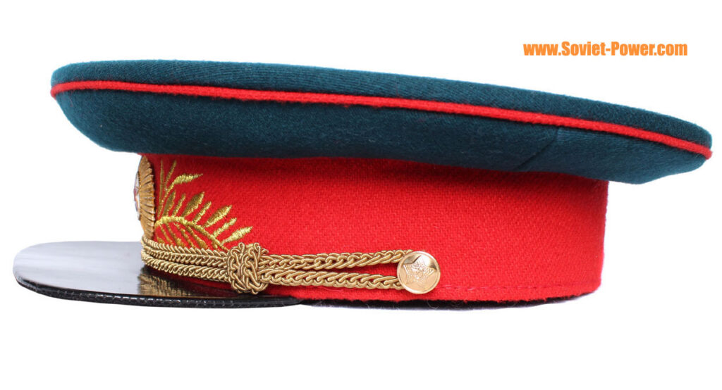Soviet Army Infantry troops General visor cap – soviet-surplus.com