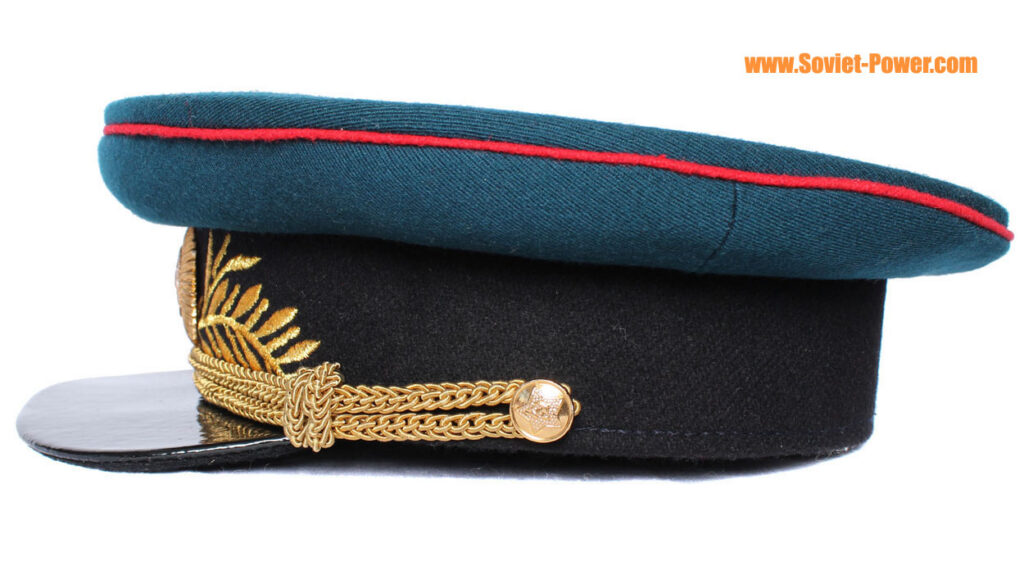 Soviet Artillery and Tank troops General visor cap – soviet-surplus.com