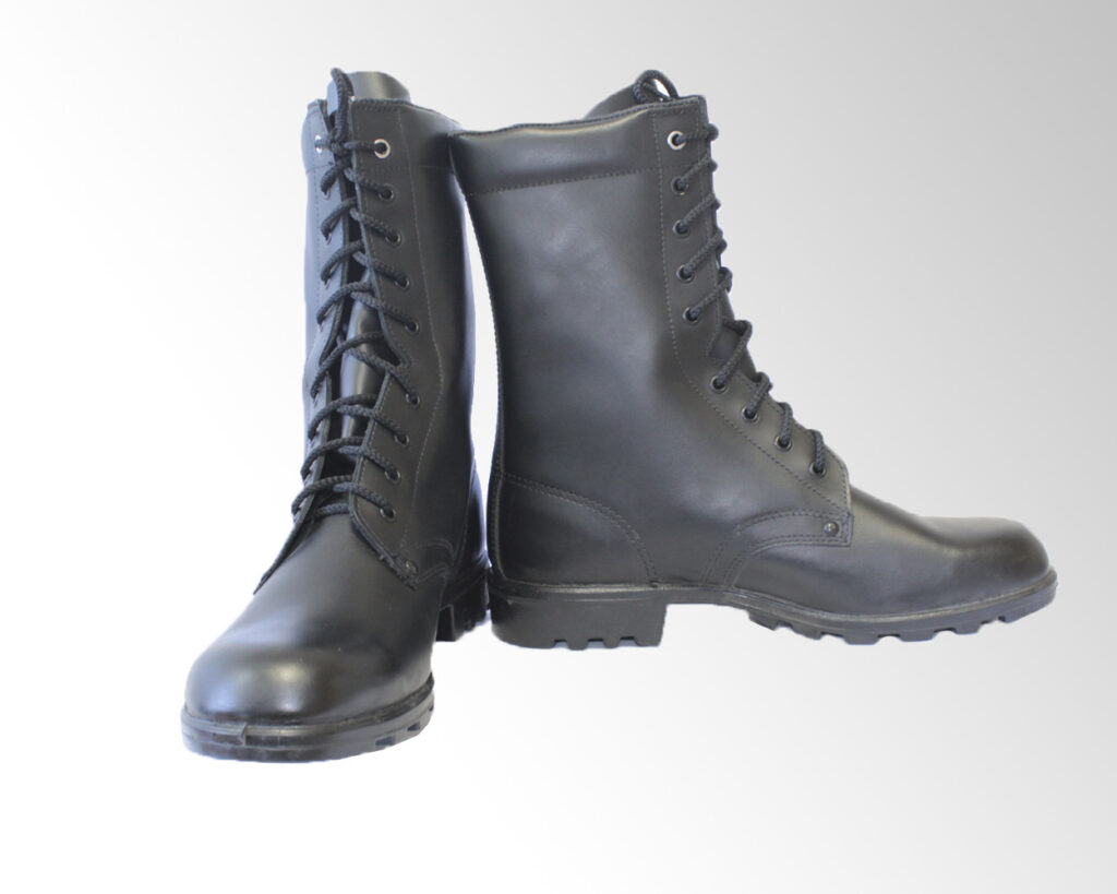 Airsoft Soviet statutory high ankle chrome leather boots demi-season ...