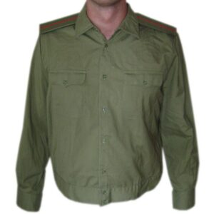 Soviet Army military GREEN Officer SHIRT – soviet-surplus.com