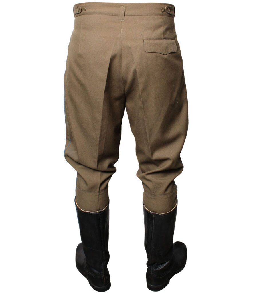 Soviet Air Force Galife military trousers with blue piping – soviet ...