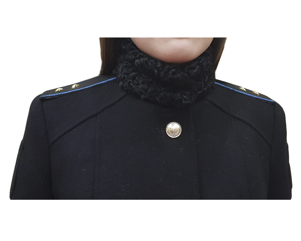 Red army Officers winter FEMALE Soviet overcoat with the staff uniform ...