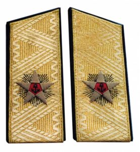 Soviet PARADE shoulder boards for ADMIRAL uniform epaulets – soviet ...