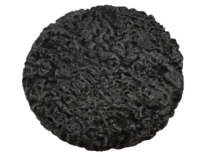 Soviet Black Karakul BTK Beret with ANCHOR BADGE – soviet-surplus.com