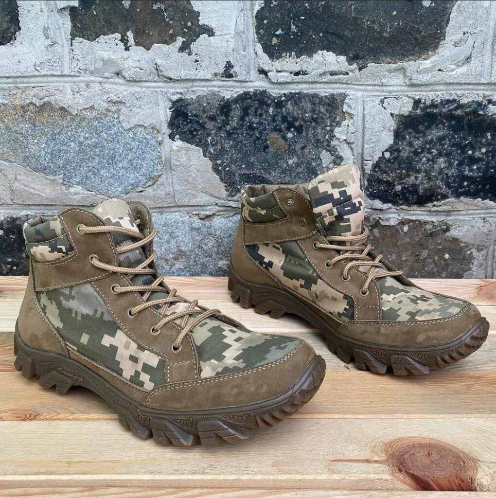 Urban-type Tactical boots “Coyote” Ukrainian army military boots Nubuck ...