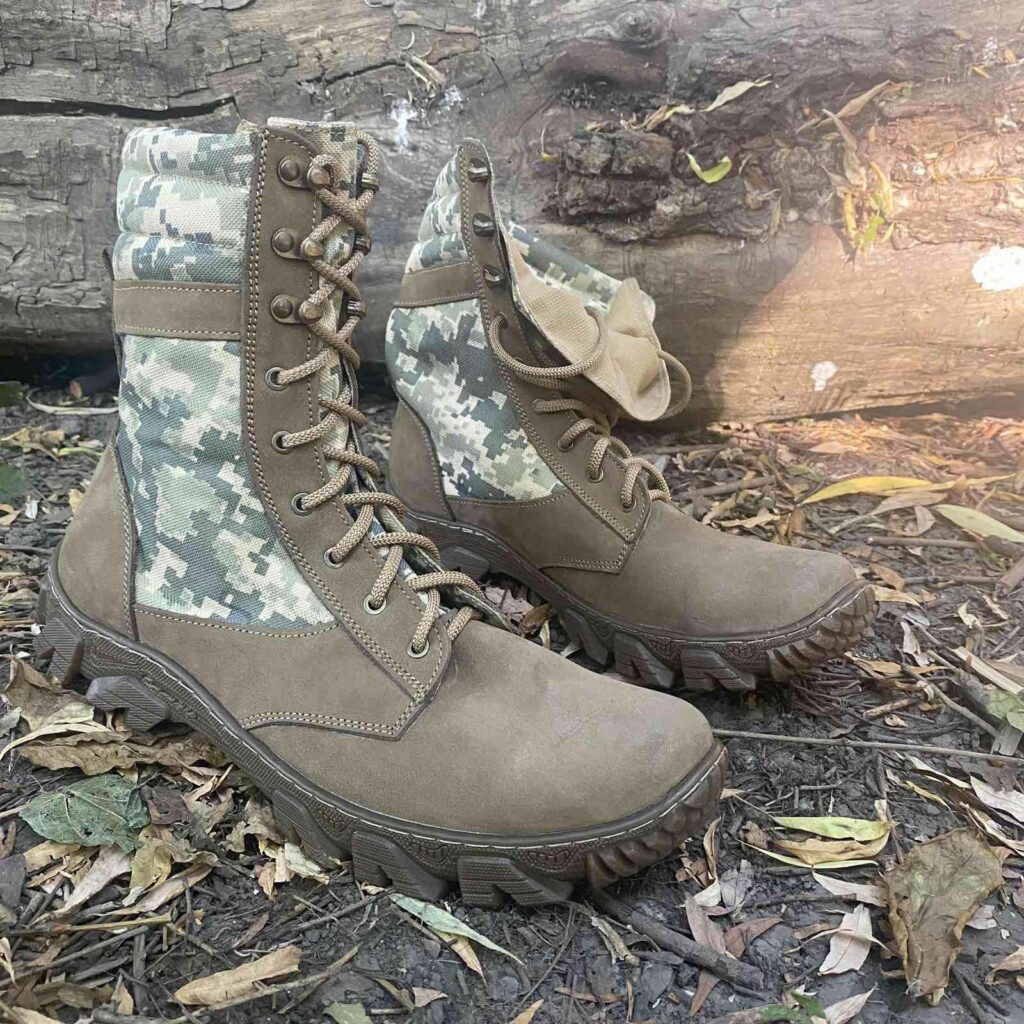 Ukrainian Urban-type boots “Sprint-3” Pixel camo tactical boots combat ...
