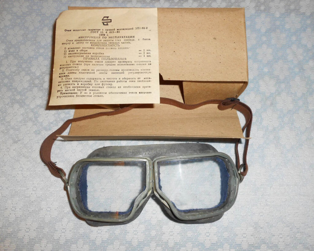 Genuine Air Force pilot Soviet Union goggles – soviet-surplus.com